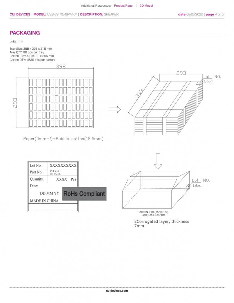 CES-391715-18PM-67 datasheet page 4