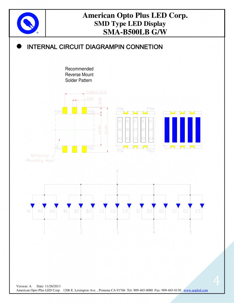 SMA-B500LB G/W datasheet page 4