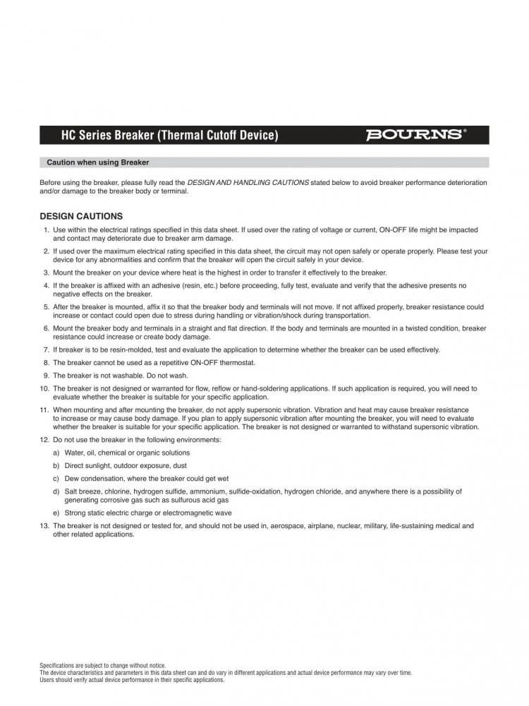 HC90AY-1 datasheet page 4