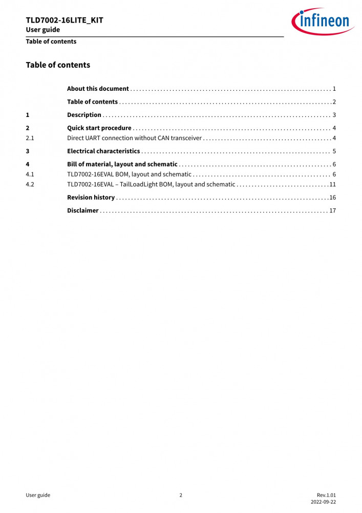TLD7002-16LITE_KIT user guide page 2