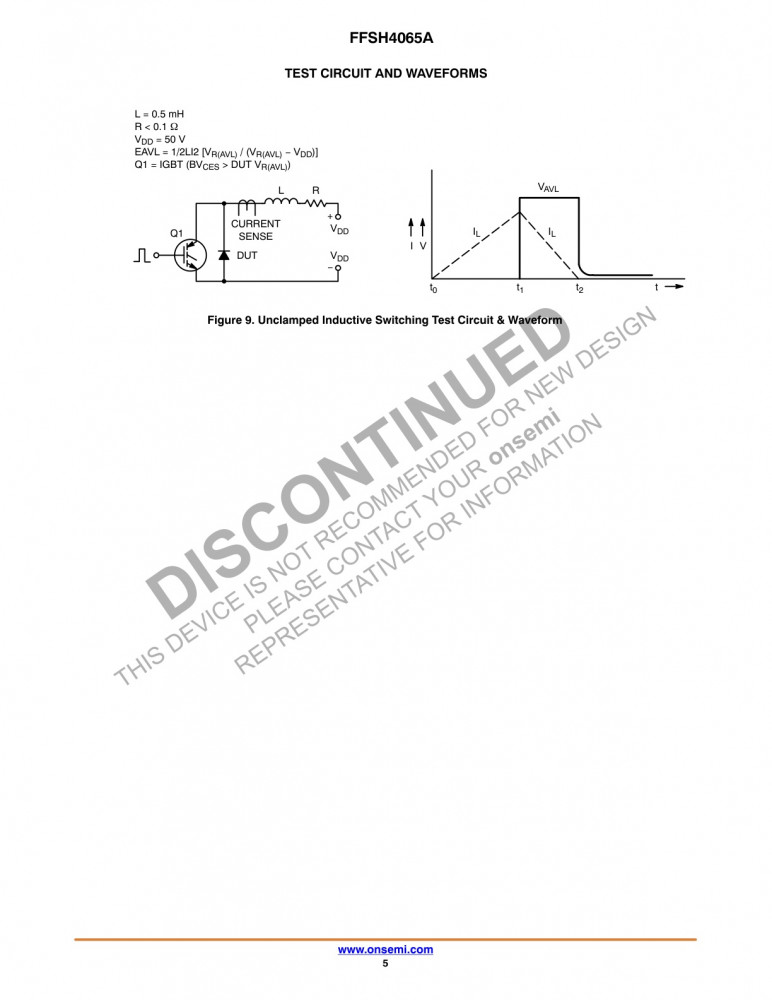 FFSH4065A datasheet page 5