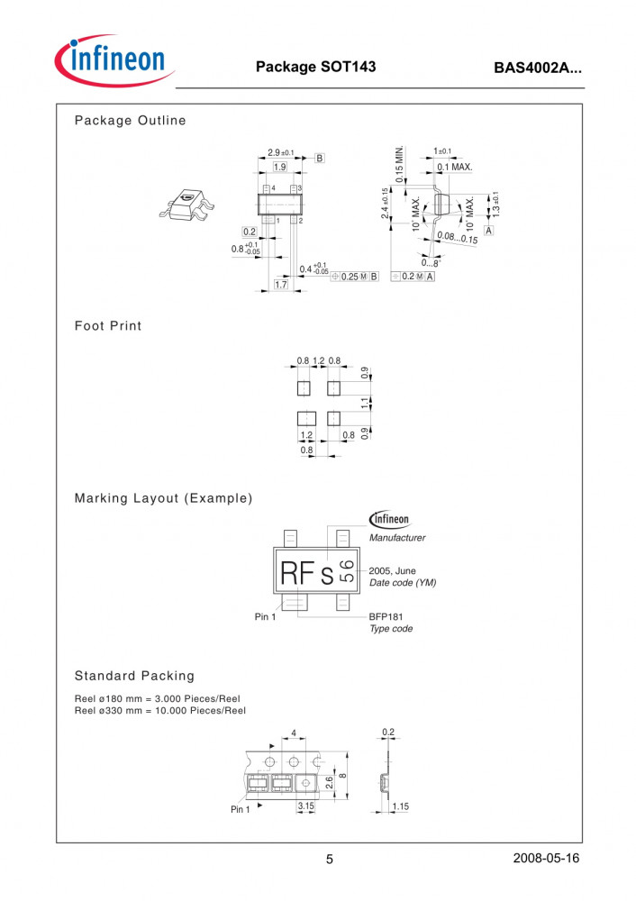 BAS4002ARPPE6327HTSA1 datasheet page 5