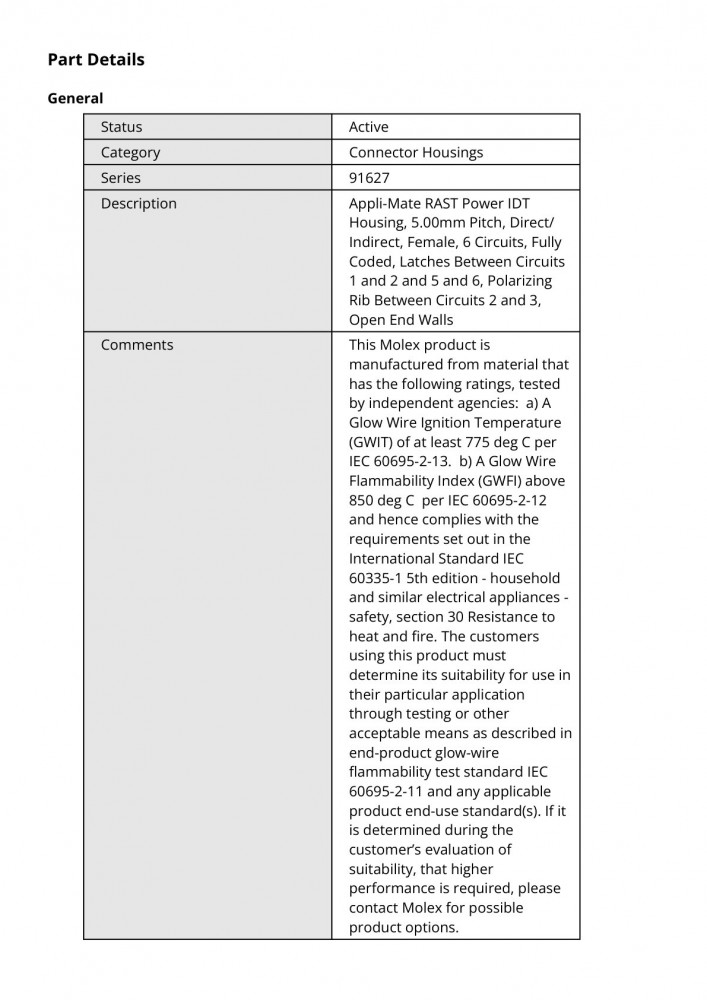 Product document page 2