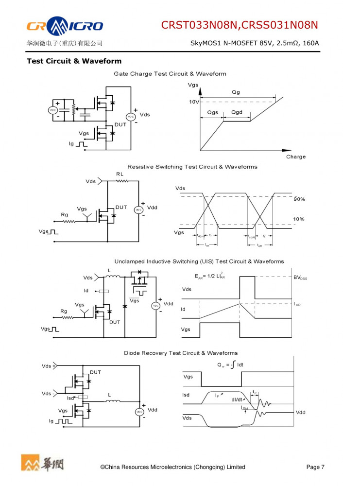 CRST033N08N datasheet page 7