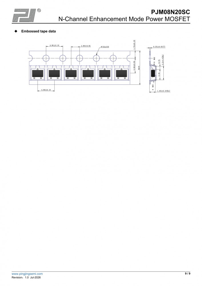PJM08N20SC datasheet page 9