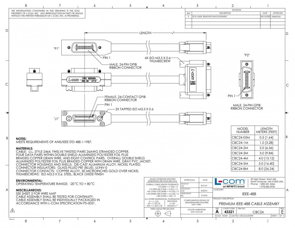 CBC24-05M product drawing page 1