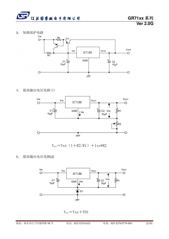GR71xx datasheet page 5