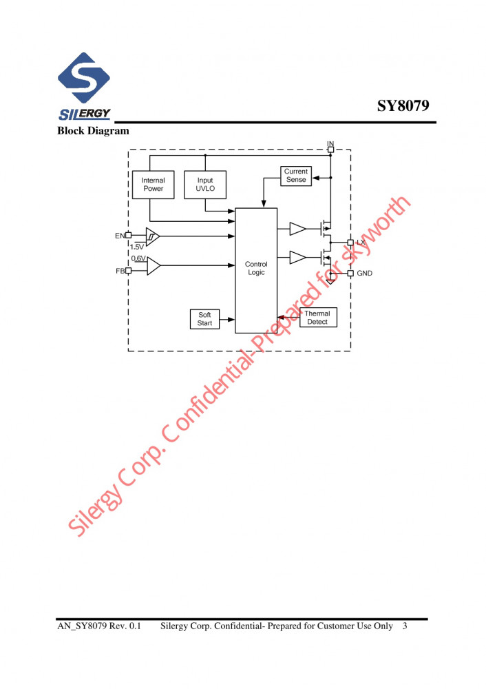 SY8079AAC datasheet page 3