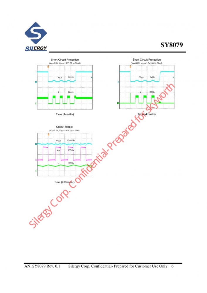 SY8079AAC datasheet page 6