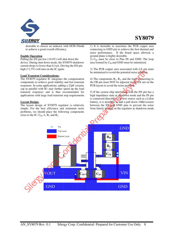 SY8079AAC datasheet page 8