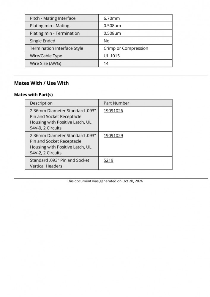 Technical document page 3 for product 2162921021