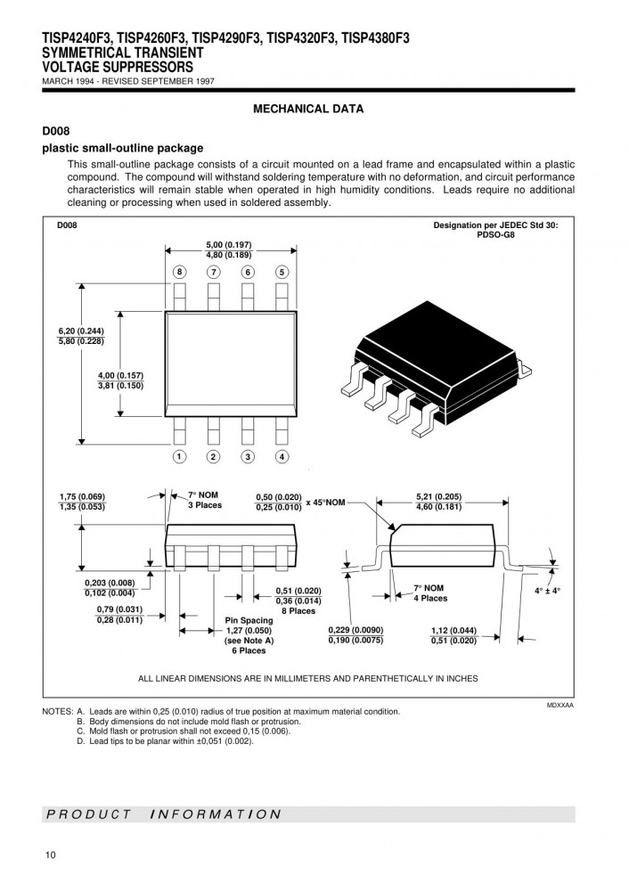 TISP4290F3DR-S datasheet page 10