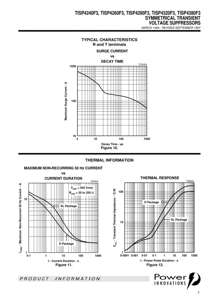TISP4290F3DR-S datasheet page 7