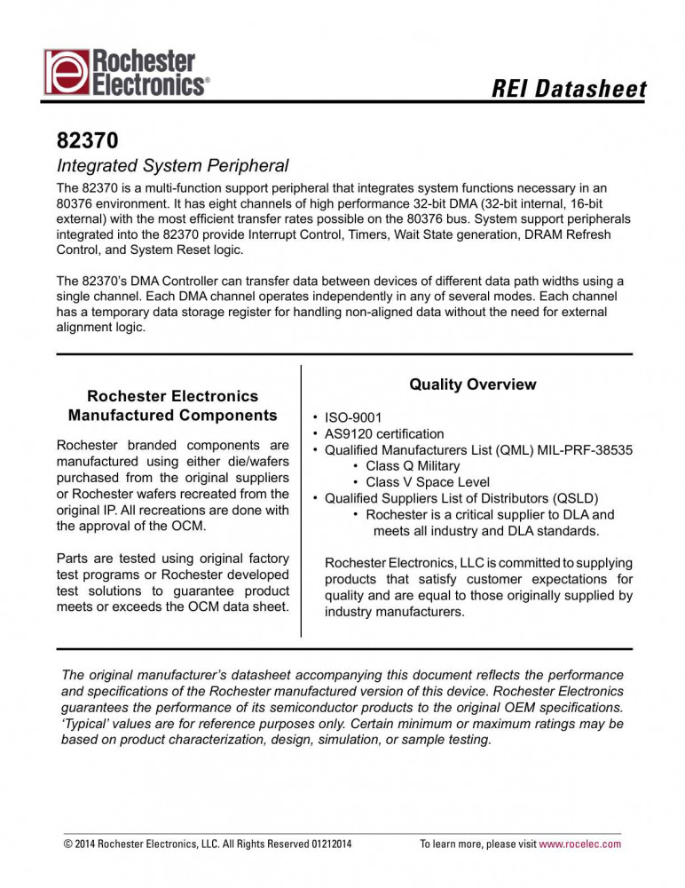 NG82370-16 datasheet page 1
