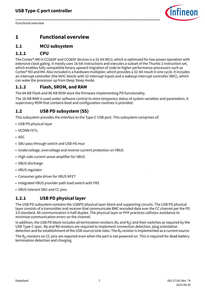 CYPD6128 technical document page 7