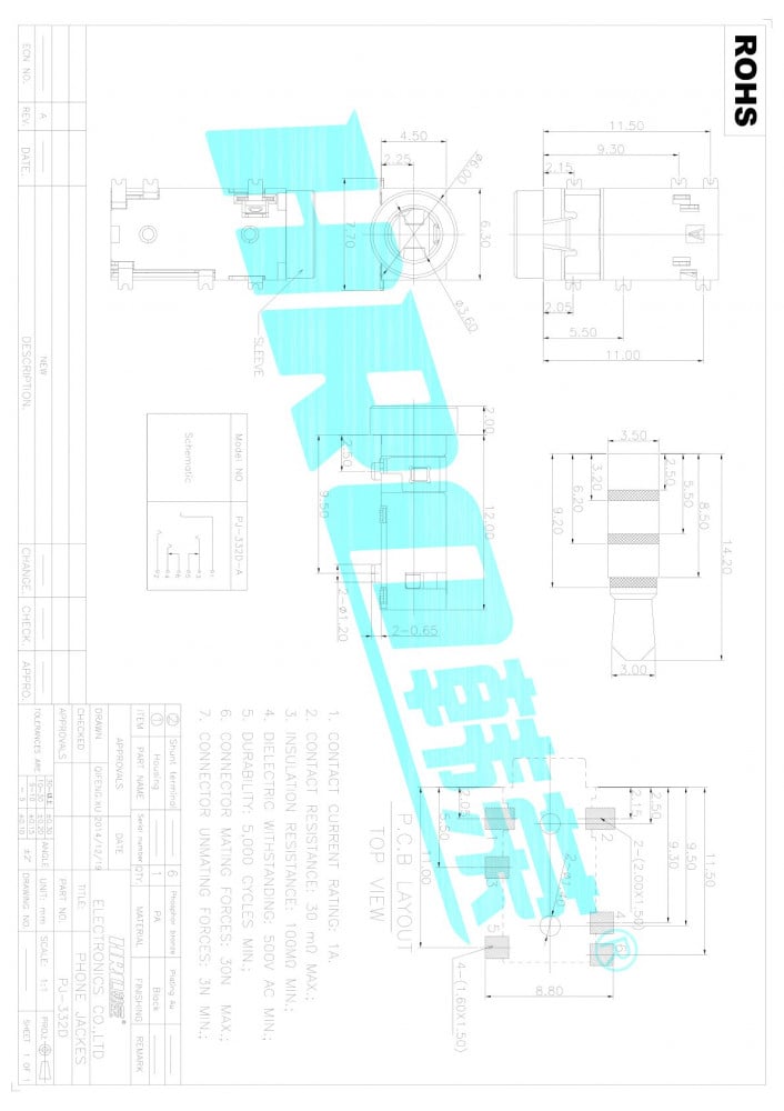 PJ-332D-6A technical document preview