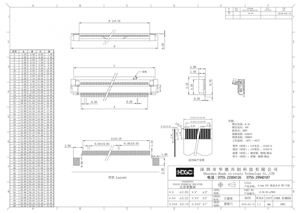 0.5K-DX-34PWBG technical document preview