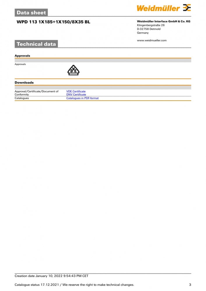 WEIDMULLER WPD 113 product document page 3