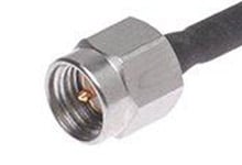 Precision Test Connector, 27 GHz SMA PCB Jack Receptacle, 2-Hole Flange Mount, Solderless Compression Contact, without Screws, Single Bagged, 50 Ohms