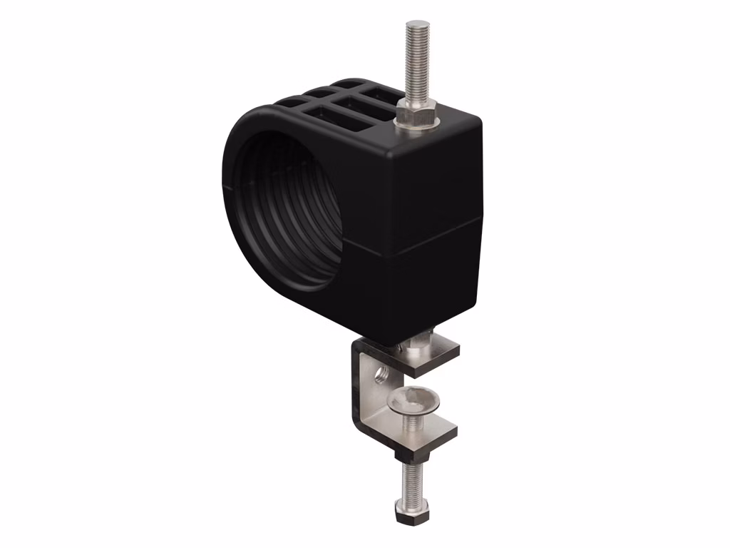 Single Side, 1-Hole, Feeder Clamp for 2-1/4