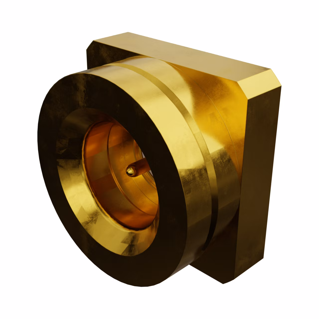 SMP Plug, Modified, Straight, Full Detent, PCB, Surface Mount, One Piece Per Bag, 50 Ohms for sale