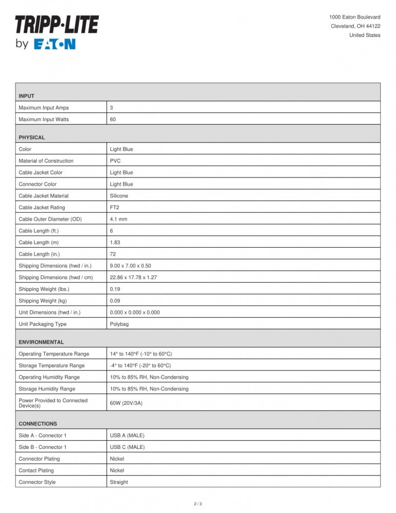 U038AB-006-S-LB technical document page 2