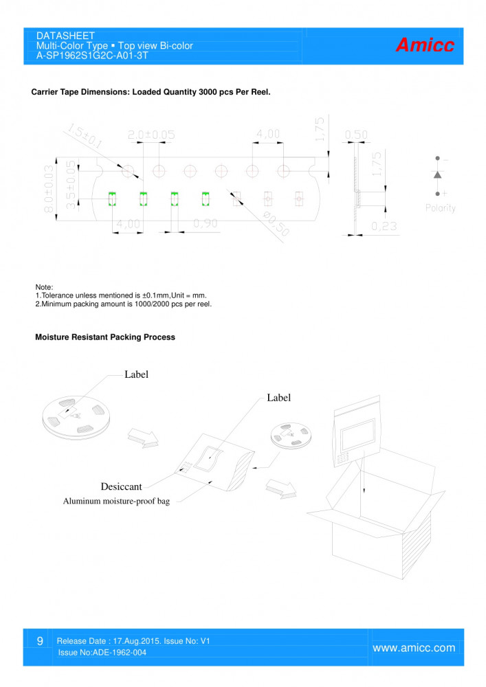 A-SP1962S1G2C-A01-3T approval sheet page 9