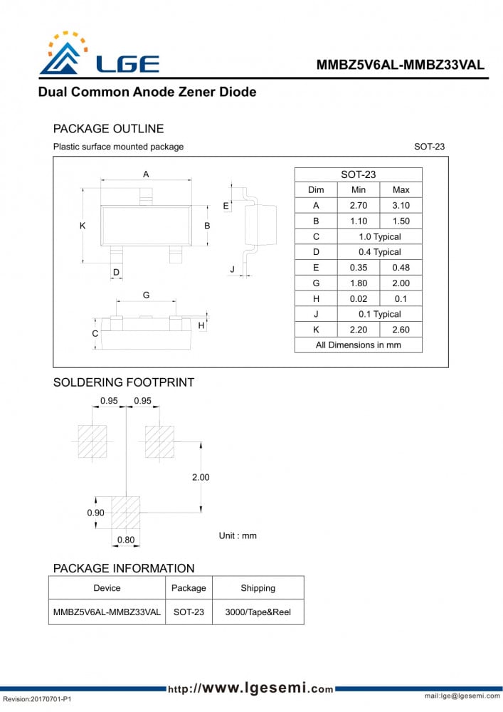 MMBZ18VAL datasheet page 4