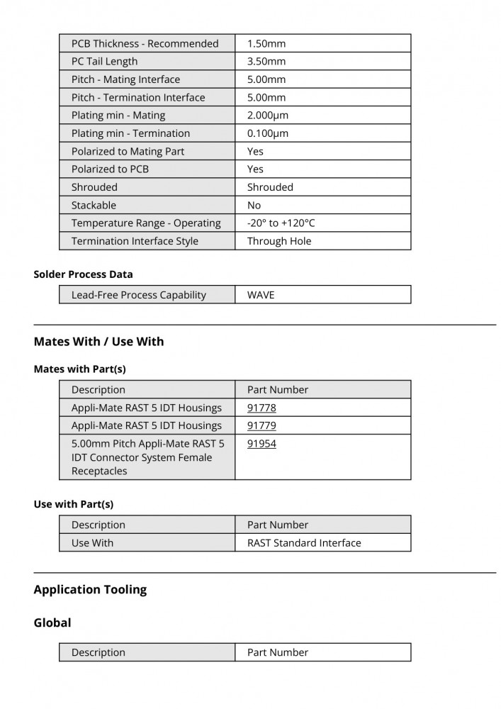 MOLEX 919990487 technical document page 4
