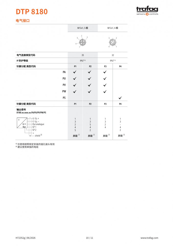 Trafag 8180 product document page 10