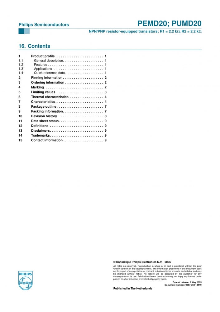 PEMD20 datasheet page 10