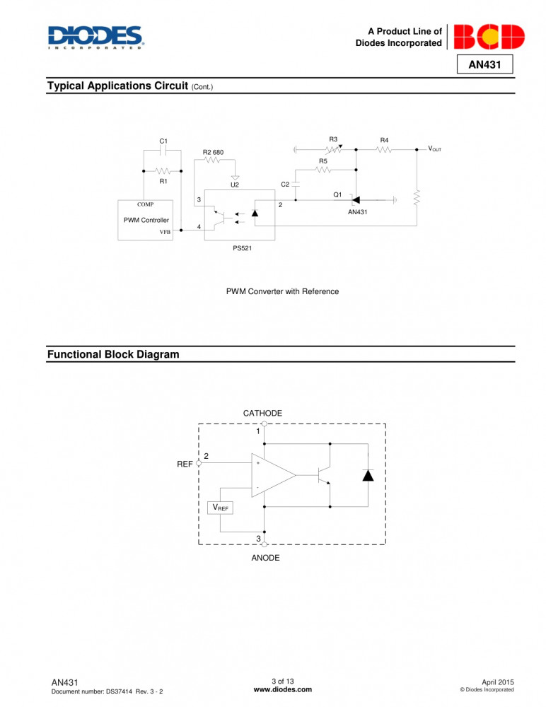 AN431BN-ATRG1 datasheet page 3