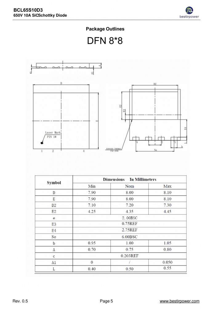 BCL65S10D3 datasheet page 4