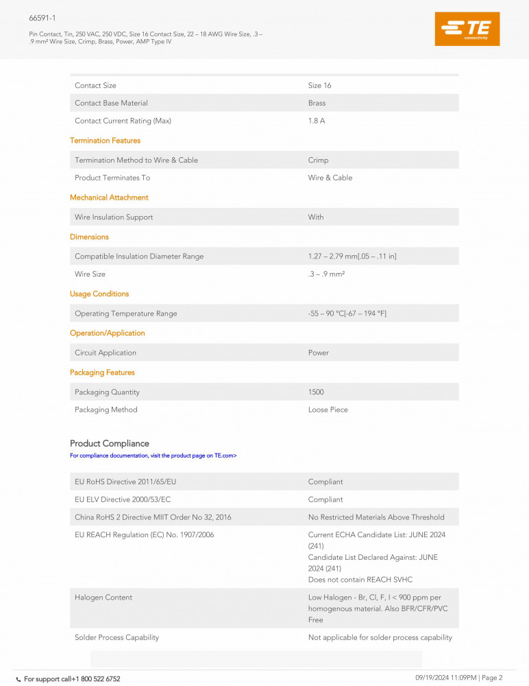 66591-1 technical document page 2