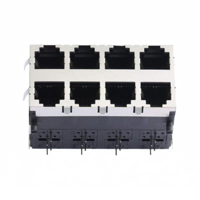 Heling MJ522488-Y014-HPPDN2 Modular Ethernet Connector Jack