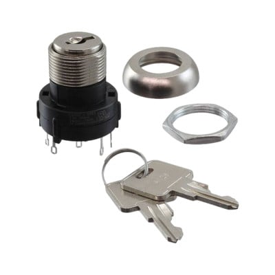 C&K A315132A1SZRB Keylock Switch