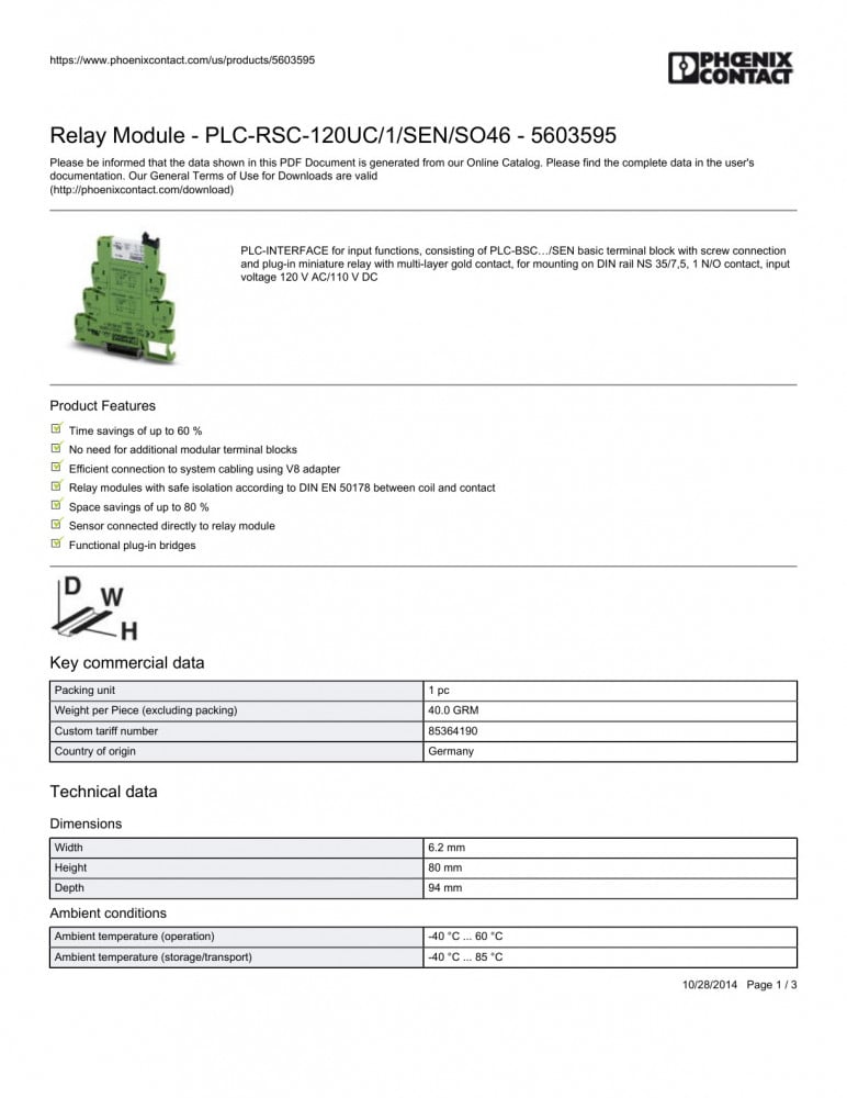 5603595 technical document page 1