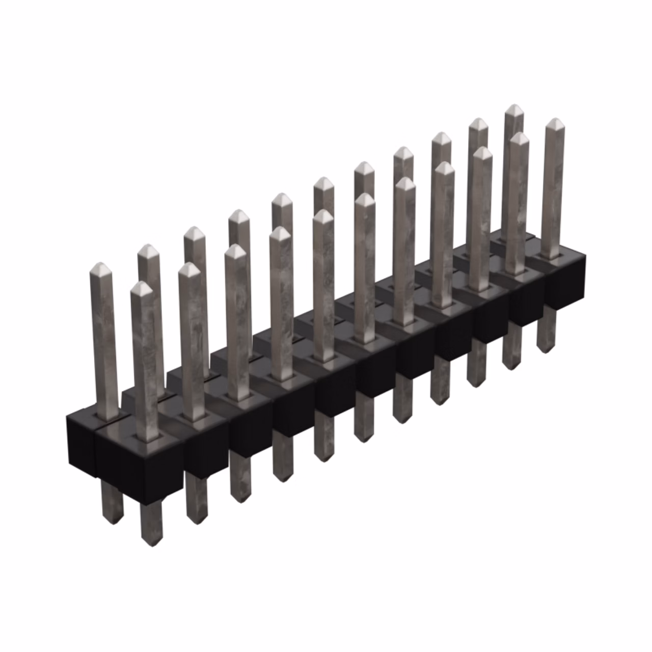 C-Grid Header, 2.54mm Pitch, Through Hole, Dual Row, Vertical, 22 Circuits, 2.54µm Tin (Sn) Plating, Tray Packaging, Lead-Free for sale