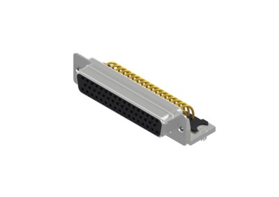 D-SUB Standard • 50-pos. • Socket • Solder pin angled .370