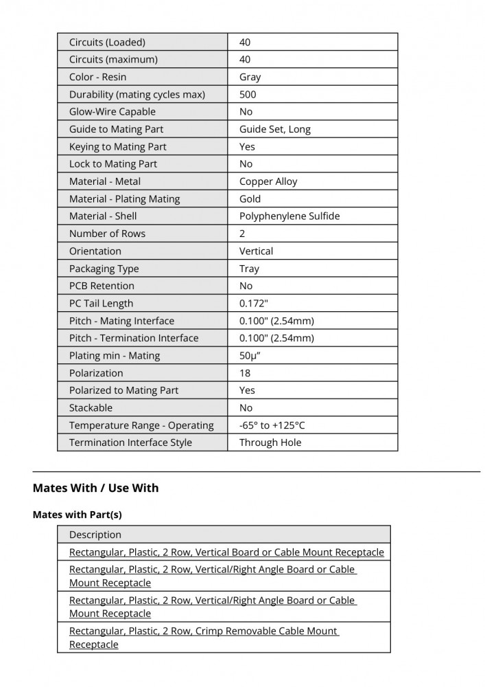 WTAV40PD11SYL-18 technical document image, page 2