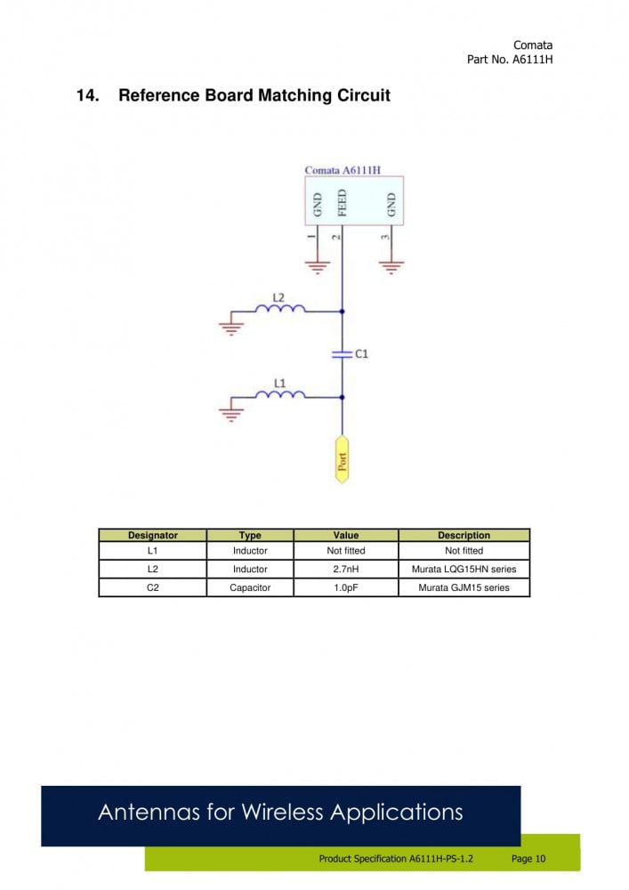 A6111H datasheet page 10