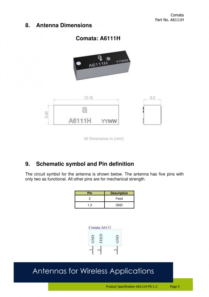 A6111H datasheet page 5