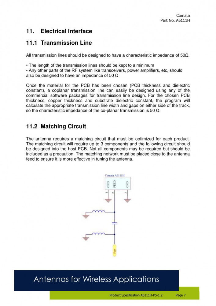 A6111H datasheet page 7