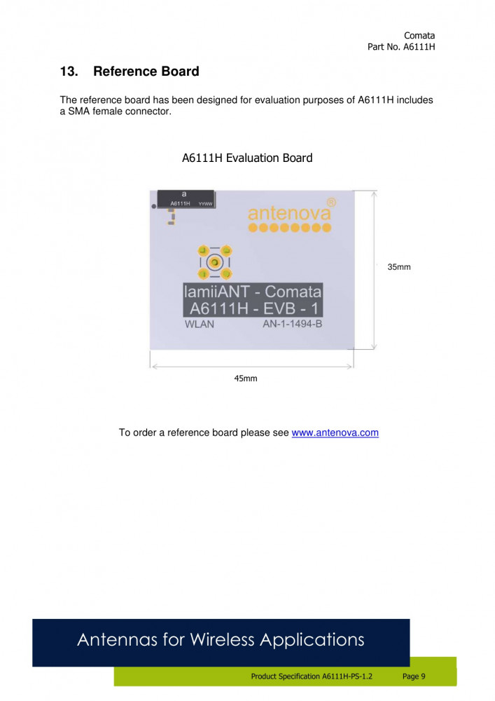 A6111H datasheet page 9