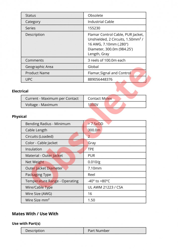 MOLEX 1552300214 document preview, page 2