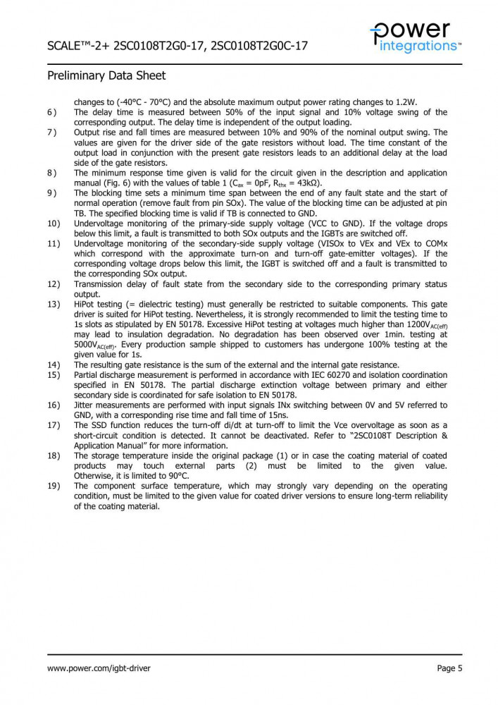 2SC0108T2G0C-17 datasheet page 5