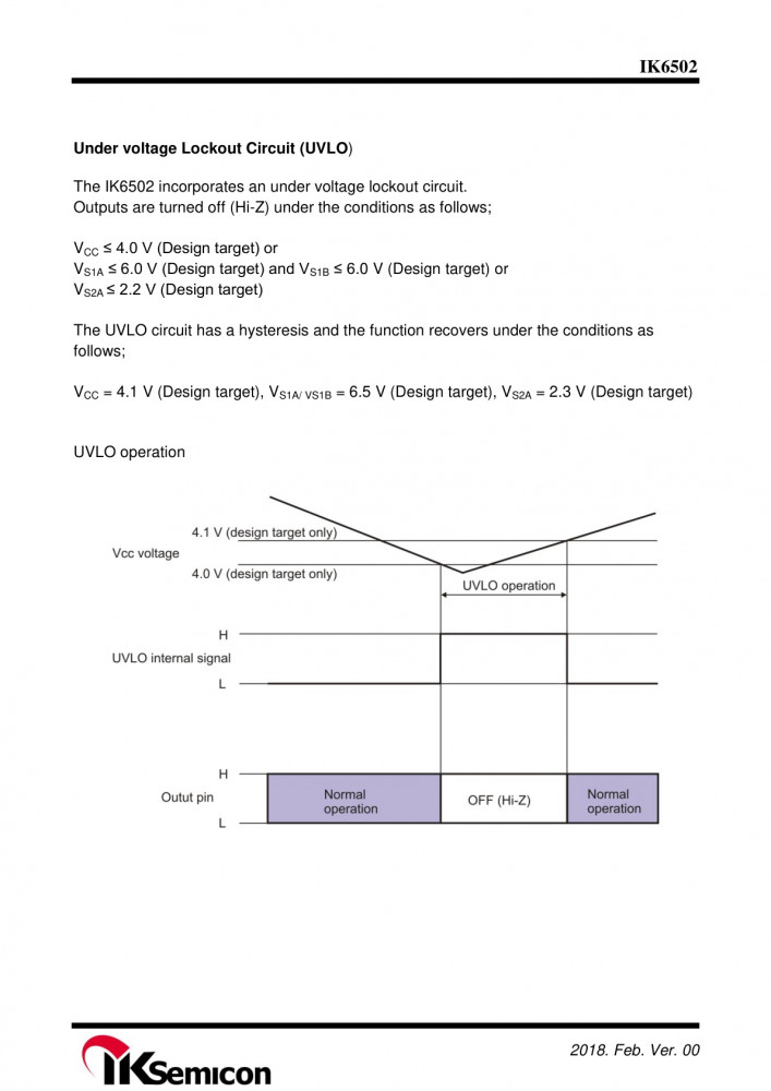 IK6502N datasheet page 6