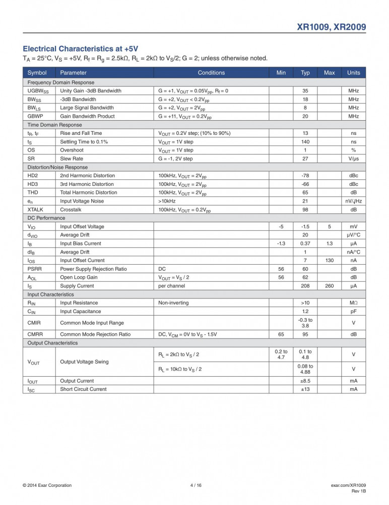XR2009ISO8EVB technical document page 4