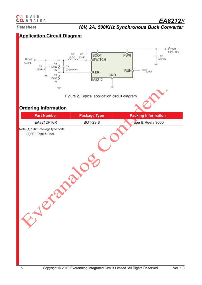EA8212F datasheet page 5