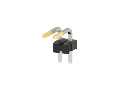 KK 396 Breakaway Header, Right-Angle, 14 Circuits, 0.76µm Gold (Au) Selective Plating